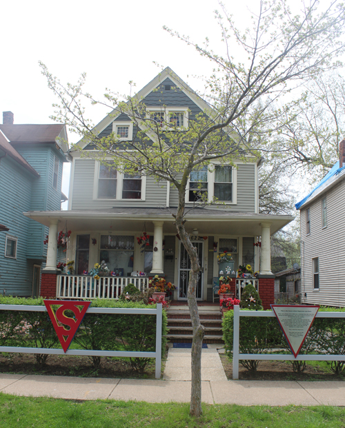 House of Superman creator Jerry Siegel in Cleveland