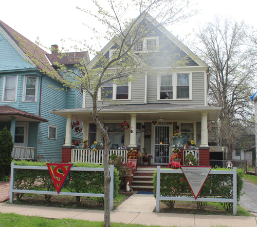 House of Superman creator Jerry Siegel in Cleveland