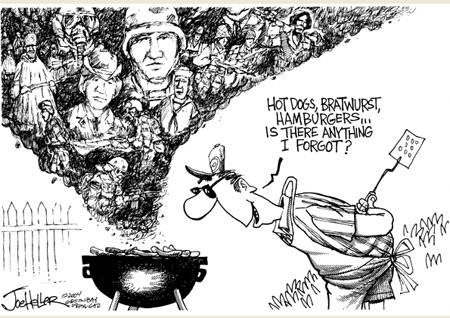 Memorial Day Cartoons and Comics